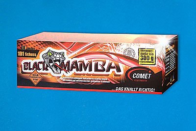 Black Mamba - Feuerwerksvitrine