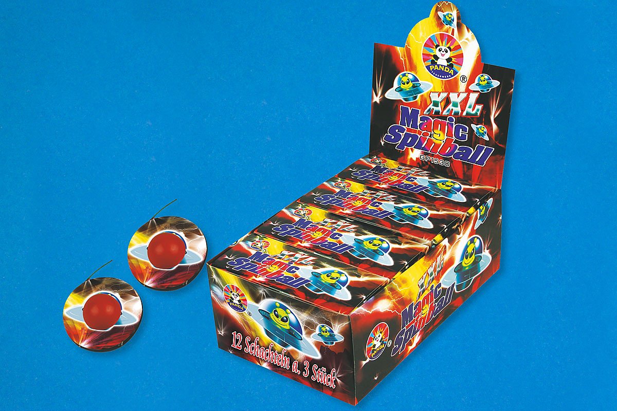 Panda XXL Magic Spinball 2012 - Feuerwerksvitrine
