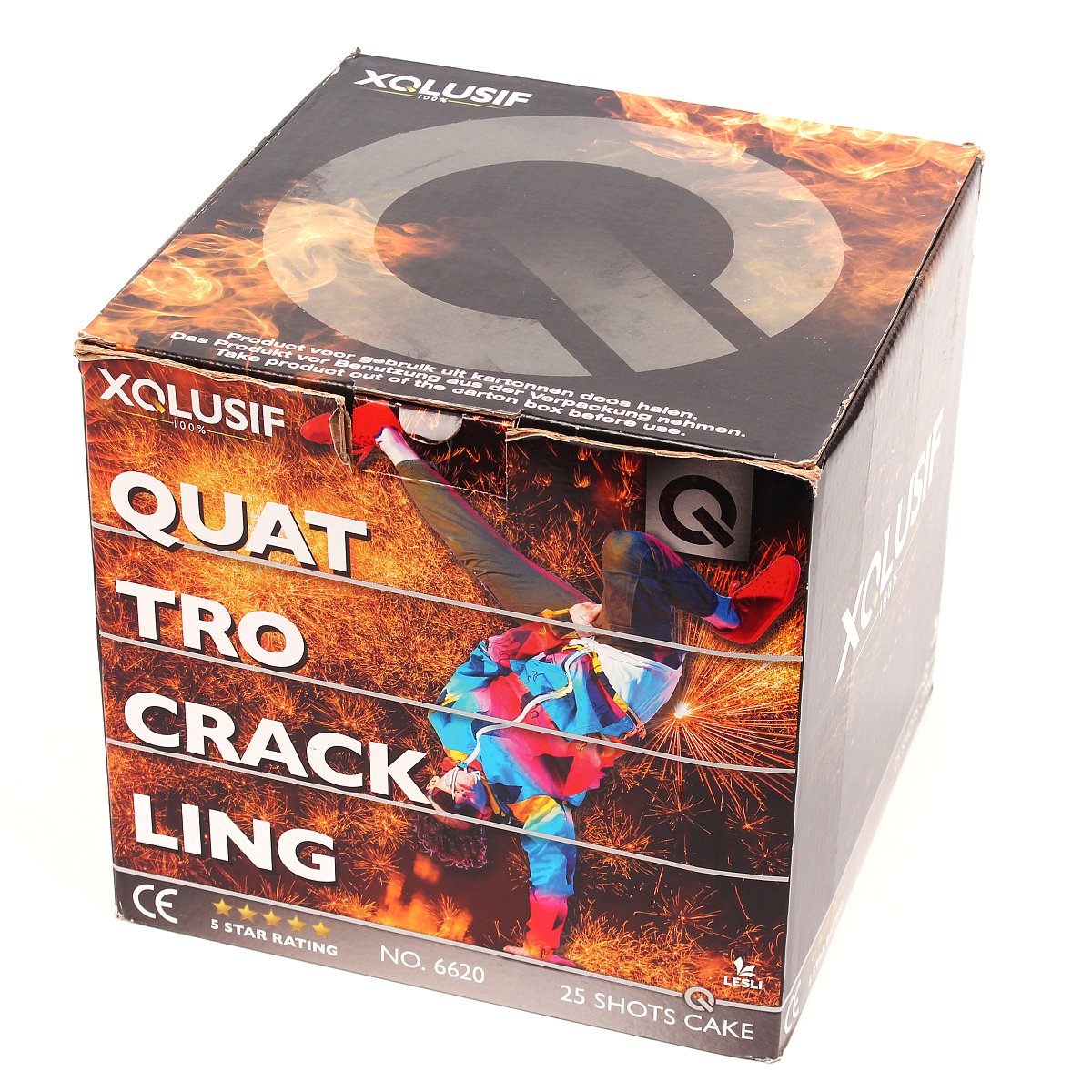 Lesli Qua Tro Crack Ling XXL Batterie - Feuerwerksvitrine