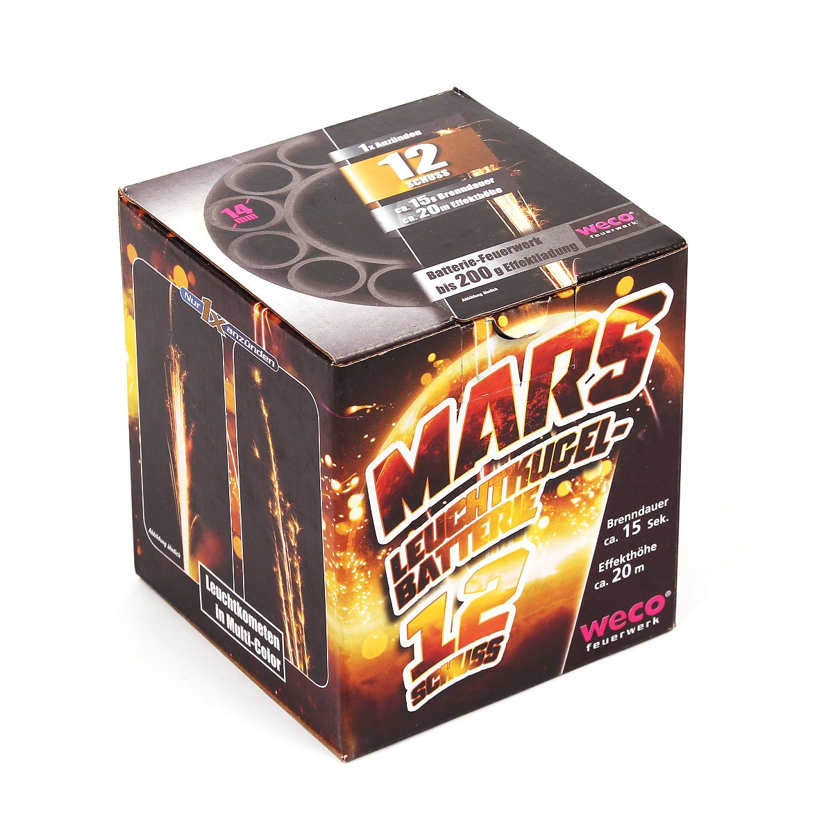 Weco Mars Batterie - Feuerwerksvitrine