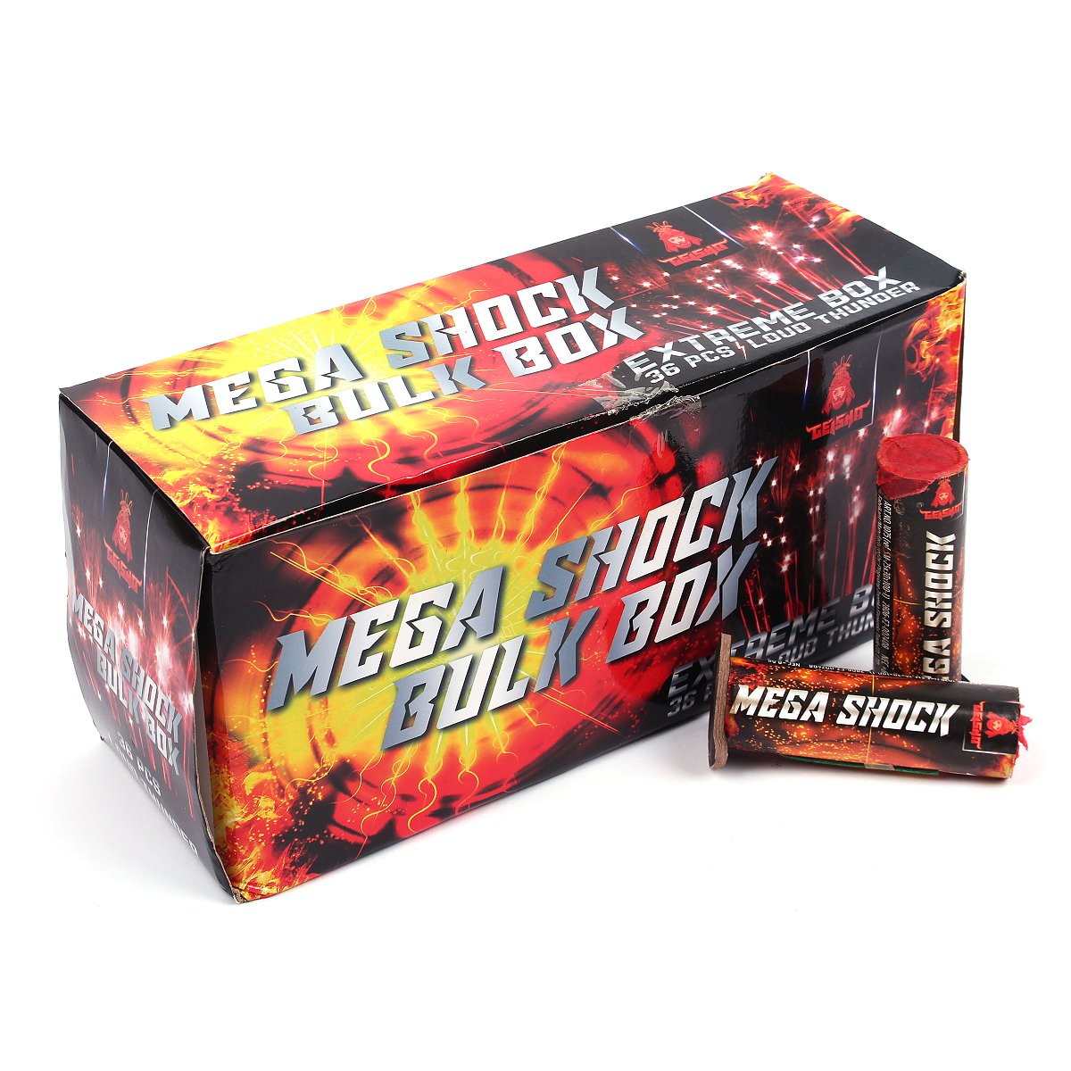 Geisha Mega Shock Bulk Box - Feuerwerksvitrine