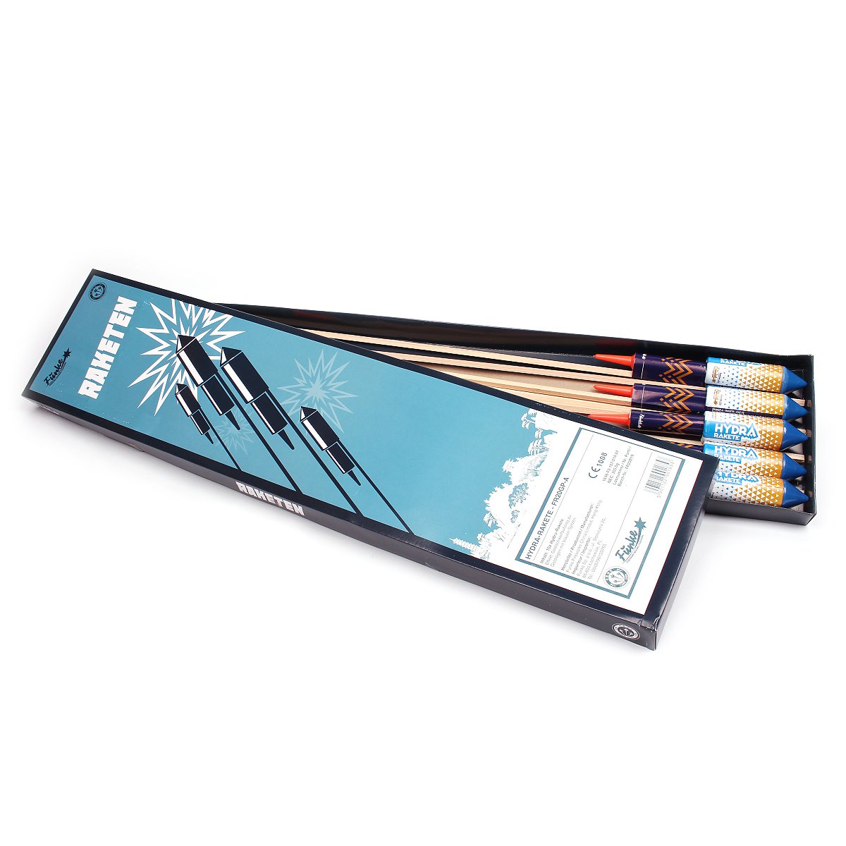 Funke Hydra Rakete 10er Schachtel - Feuerwerksvitrine