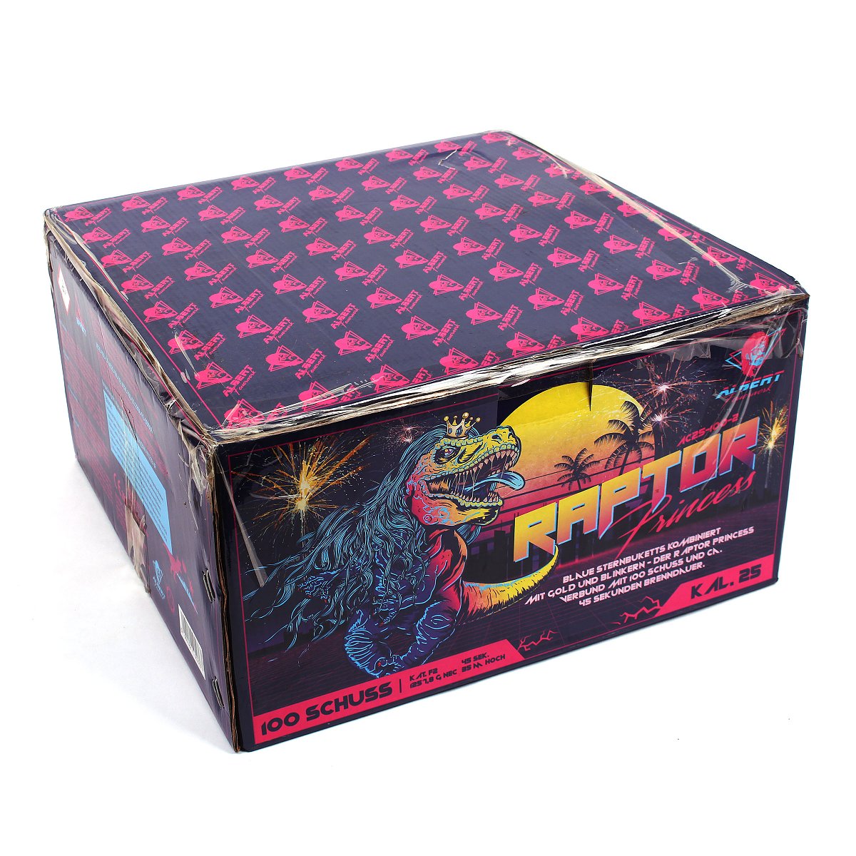 Albert Raptor Princess - Feuerwerksvitrine Albert Raptor Princess - Feuerwerksvitrine