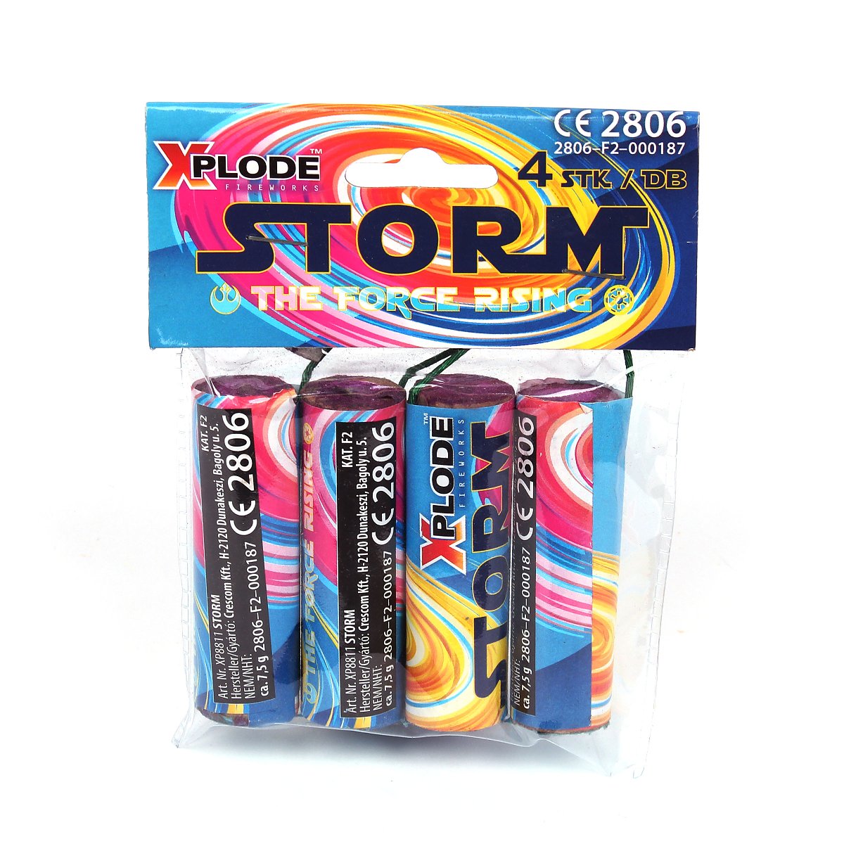 Xplode Storm - Feuerwerksvitrine