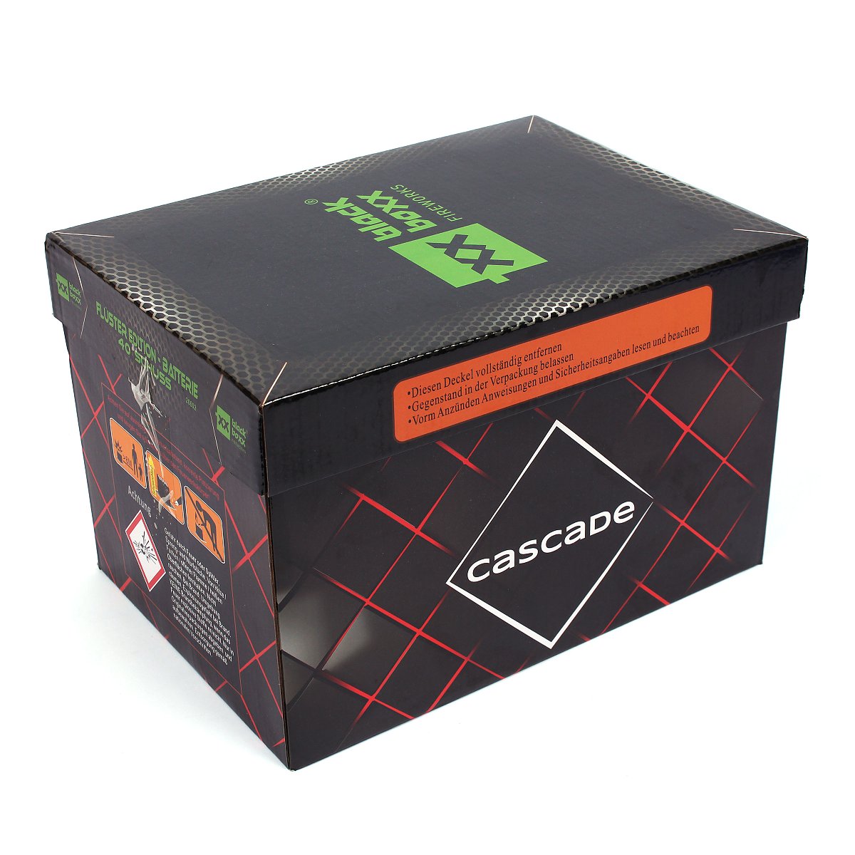 Blackboxx Cascade - Feuerwerksvitrine