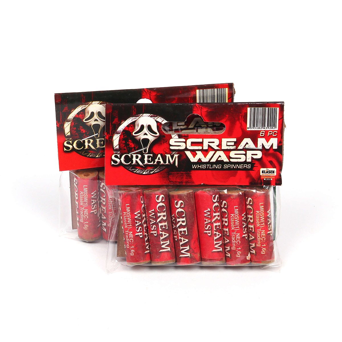 Klasek Scream WASP 6er - Feuerwerksvitrine