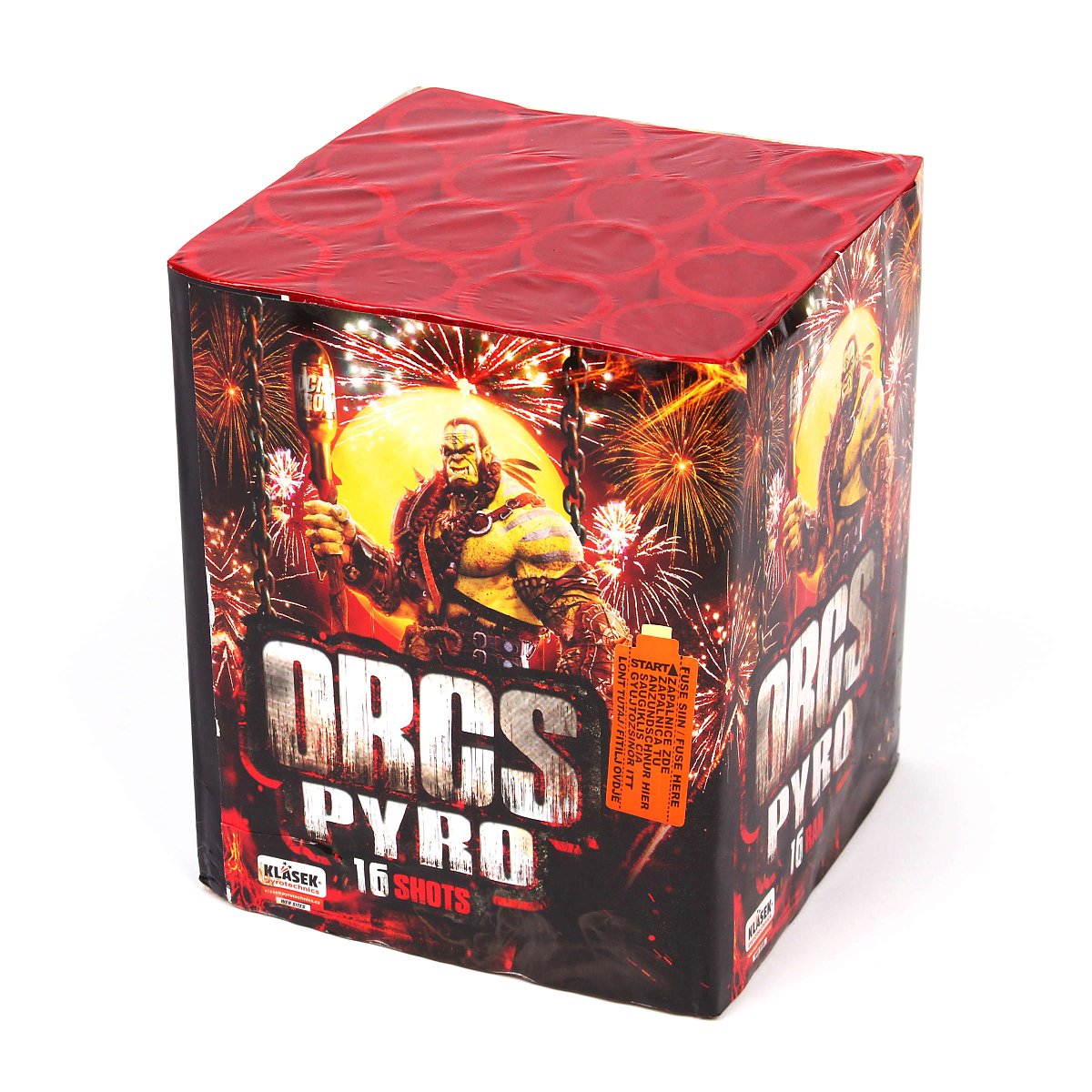 Klasek Orcs Pyro XXL Batterie - Feuerwerksvitrine