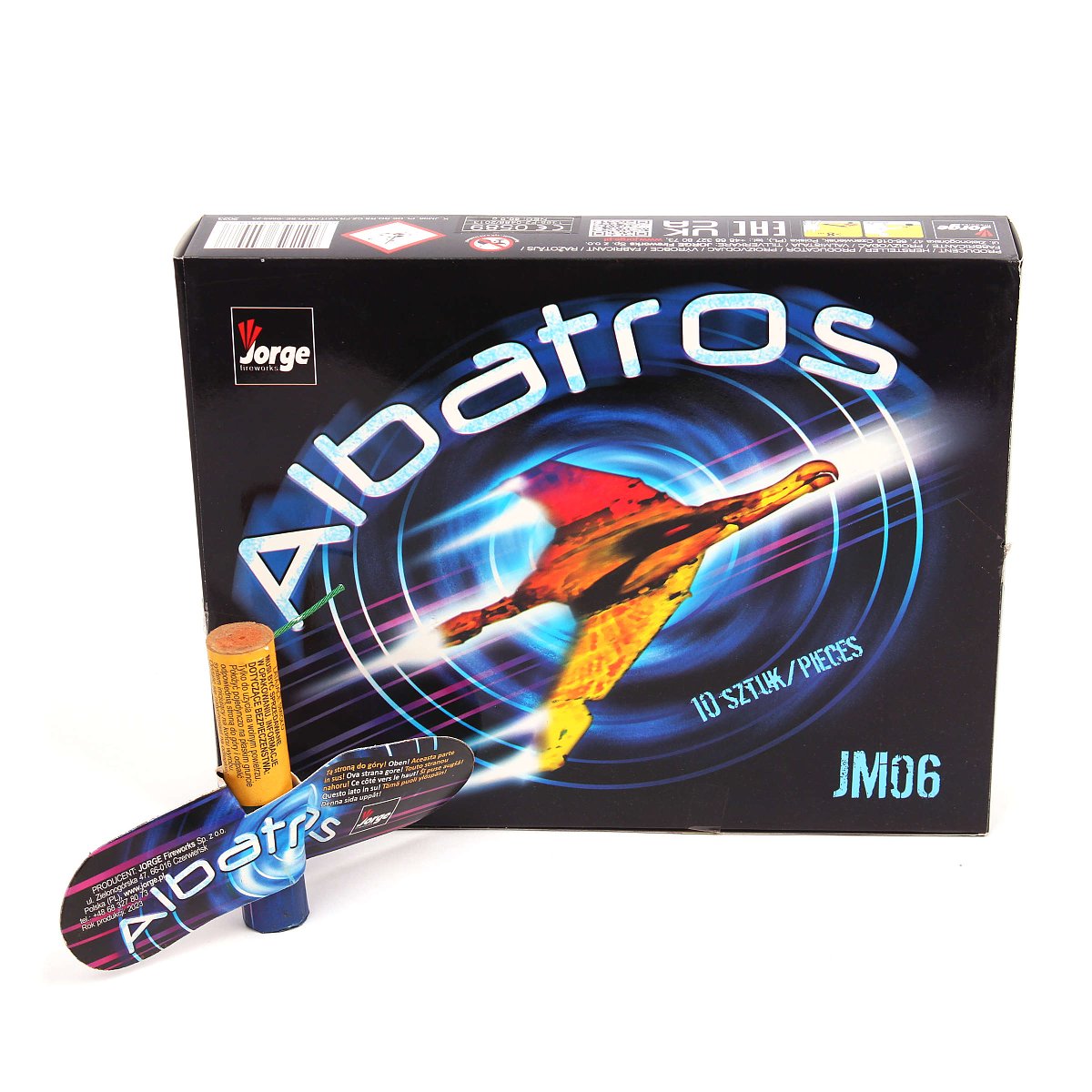 Jorge JM06 Albatros Feuervogel - Feuerwerksvitrine