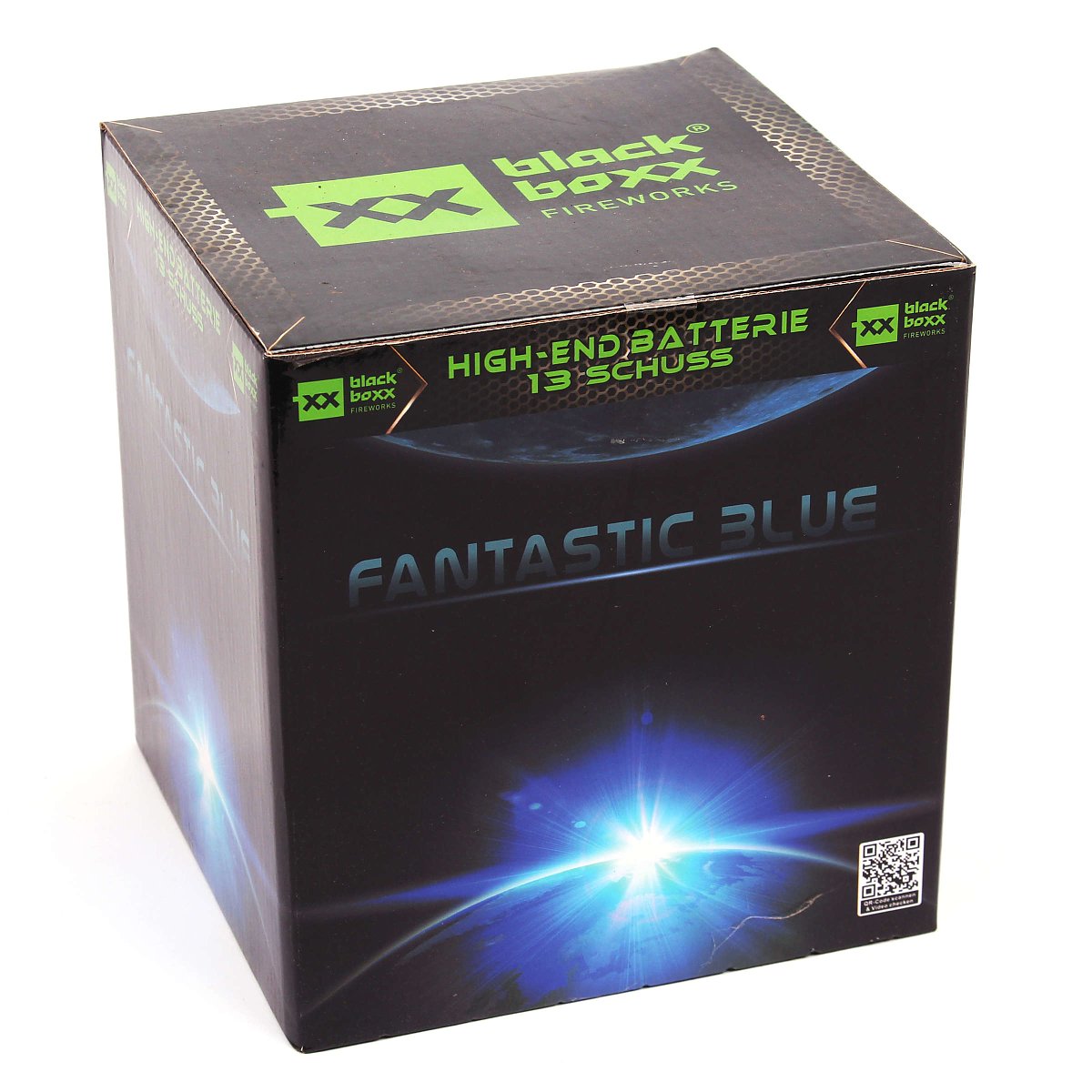 BlackBoxx Fantastic Blue - Feuerwerksvitrine