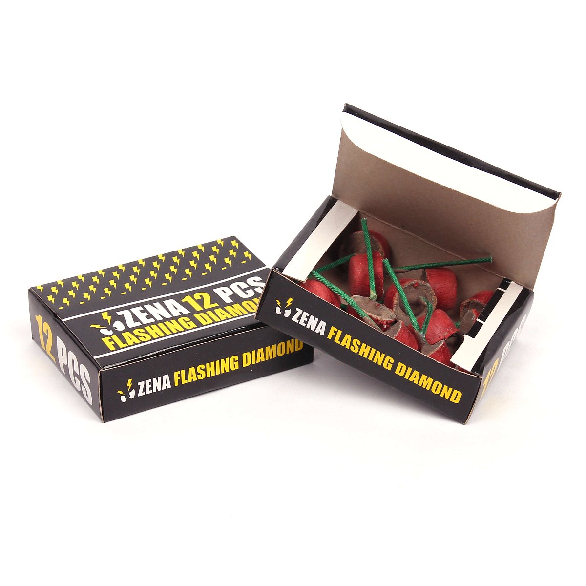 Zena Flashing Diamond Blinker 12er - Feuerwerksvitrine