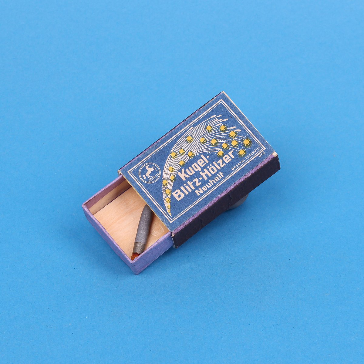 Neu-Isenburg Kugel-Blitz-Hölzer Packung - Feuerwerksvitrine