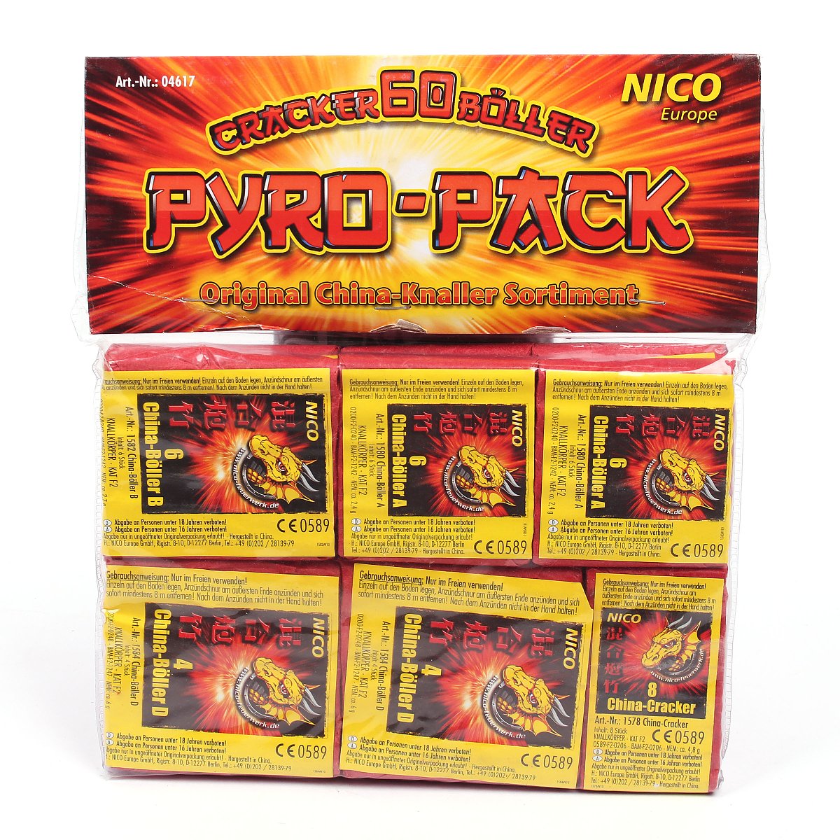 Nico Pyro Pack - Feuerwerksvitrine