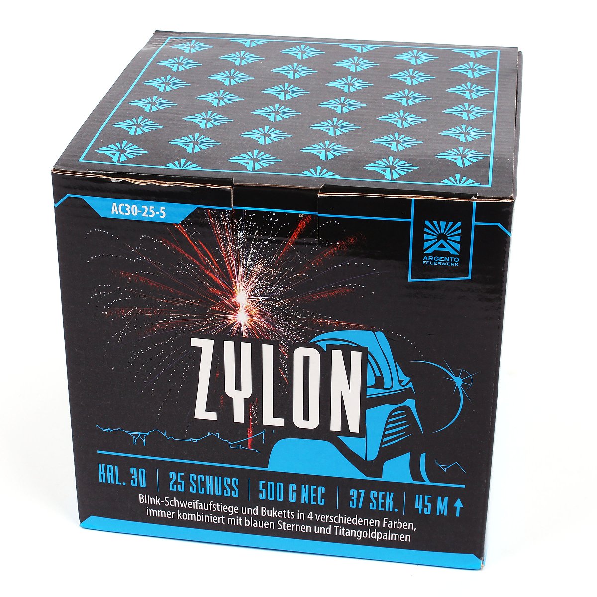 Argento Zylon - Feuerwerksvitrine