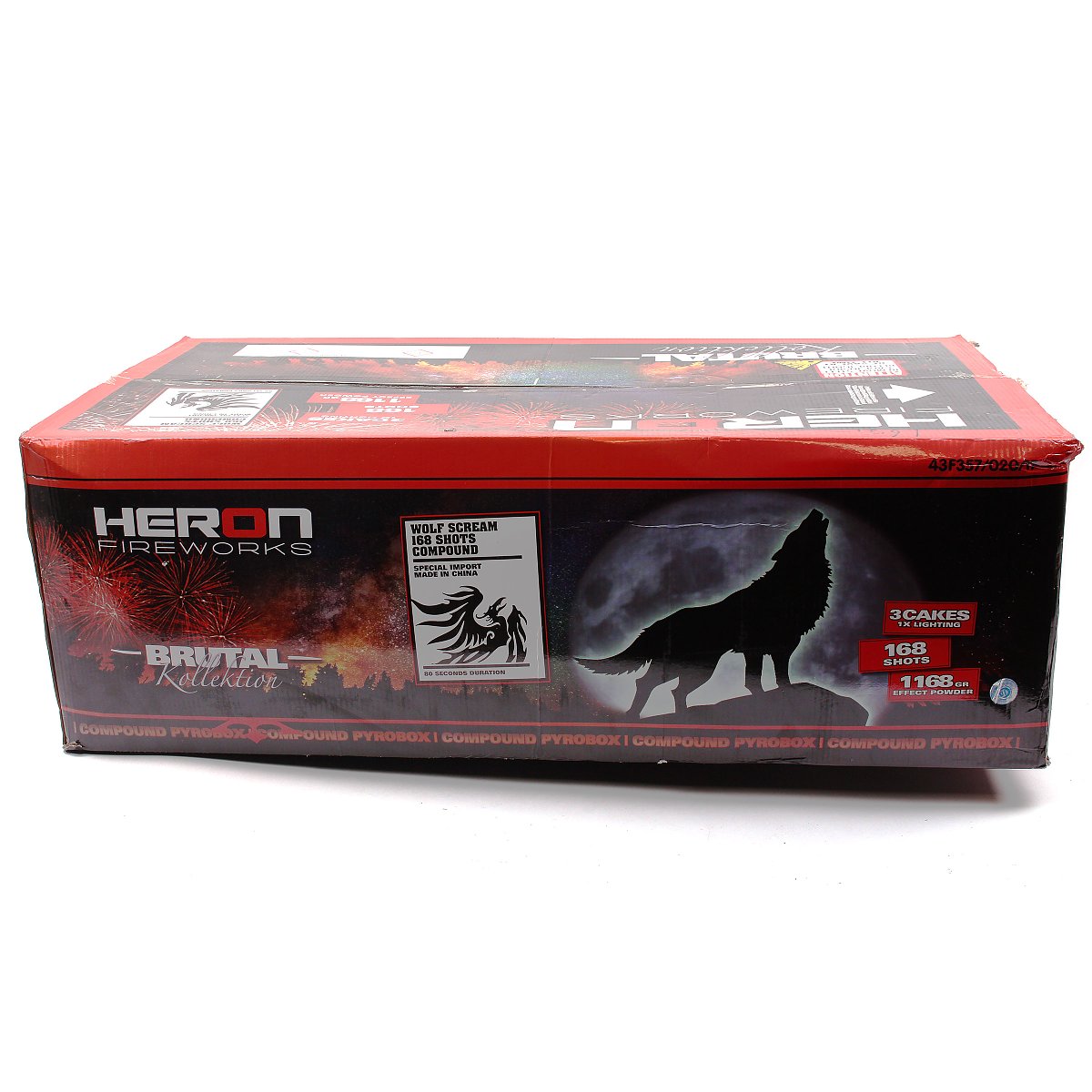 Heron Wolf Scream - Feuerwerksvitrine