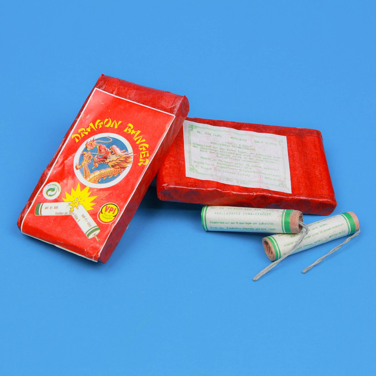 Moog Nico Dragon Banger Pyro Cracker - Feuerwerksvitrine