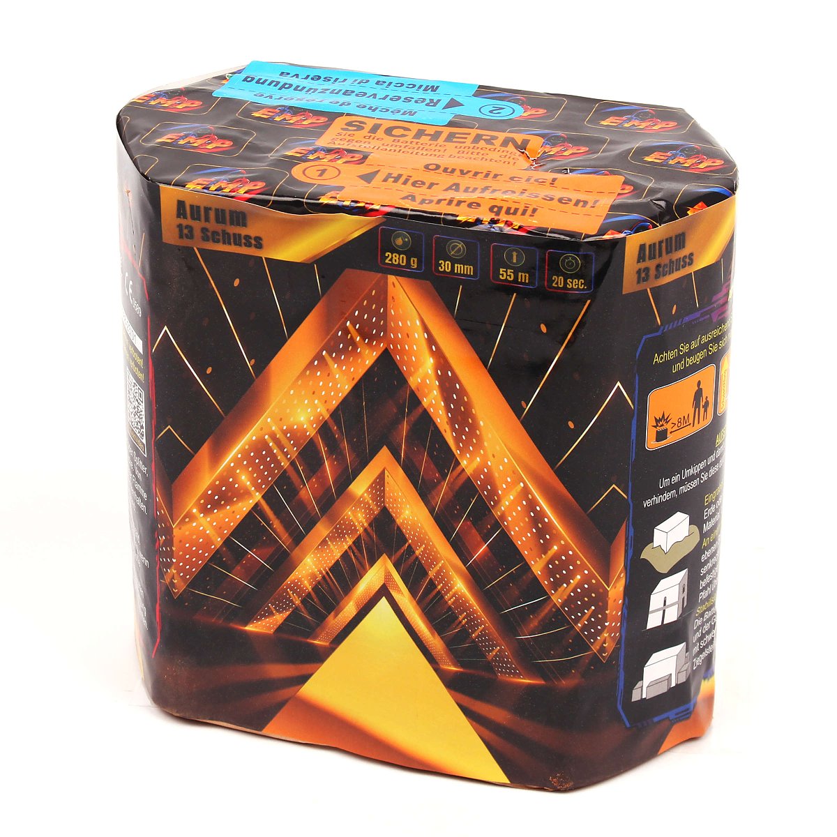 EMP Aurum XL 13 Schussbatterie - Feuerwerksvitrine