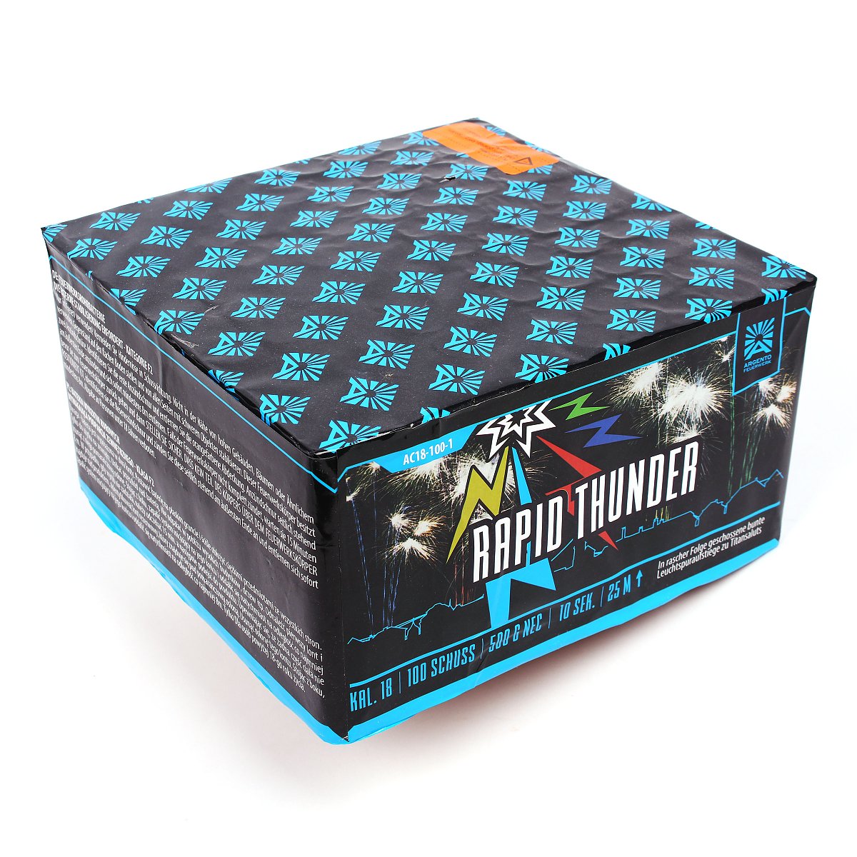 Argento Rapid Thunder 100 - Feuerwerksvitrine