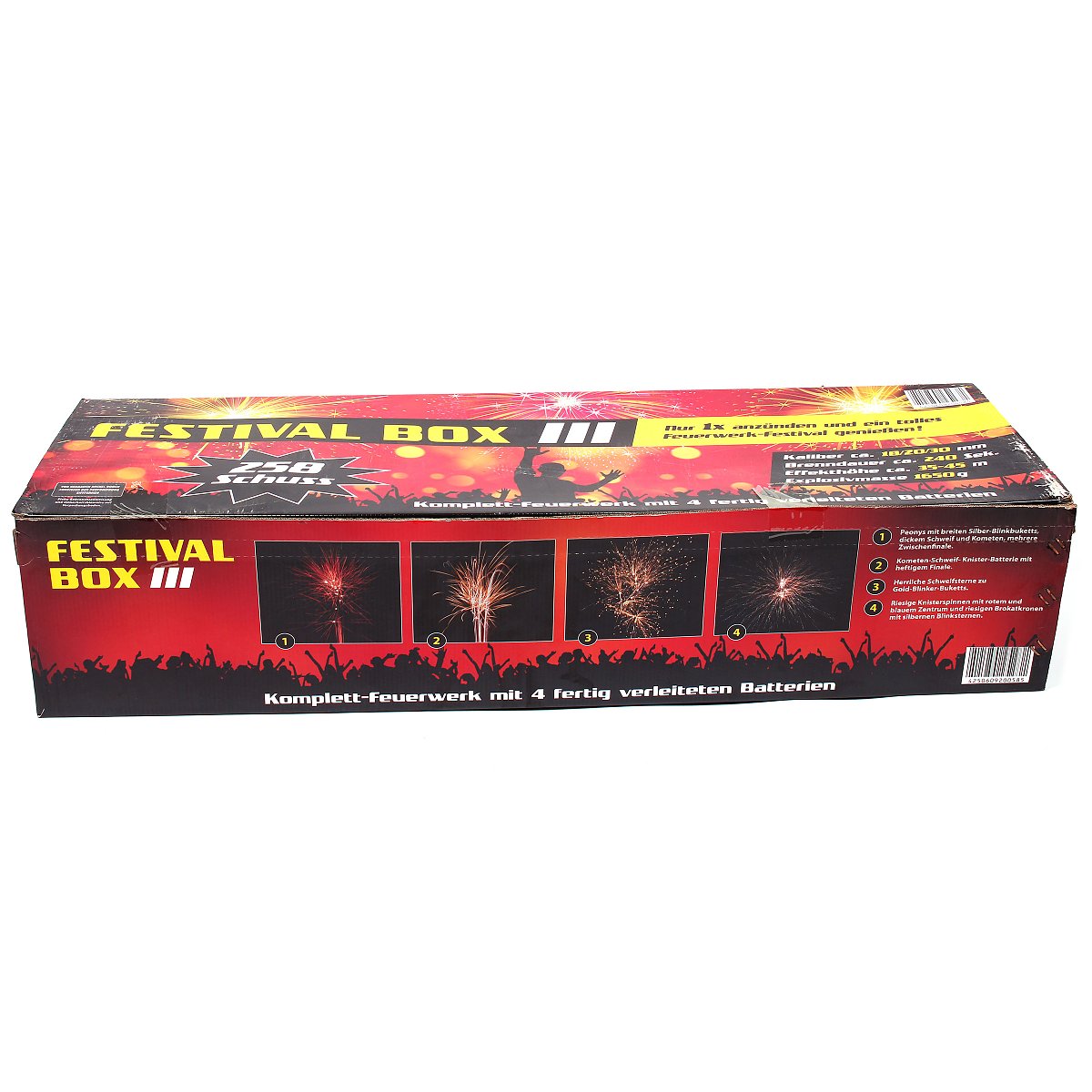 Pyro Art Festivalbox lll - Feuerwerksvitrine