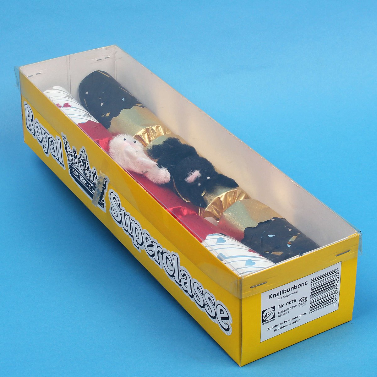 Weco Royal Superclasse XXL Knallbonbons - Feuerwerksvitrine