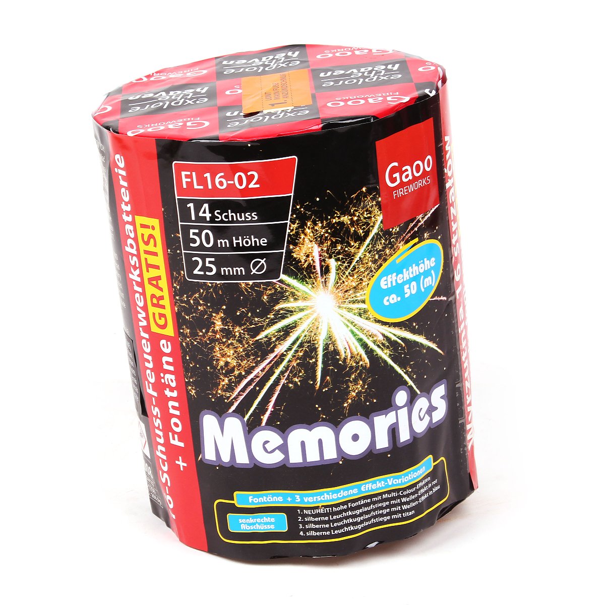 Gaoo Memories - Feuerwerksvitrine