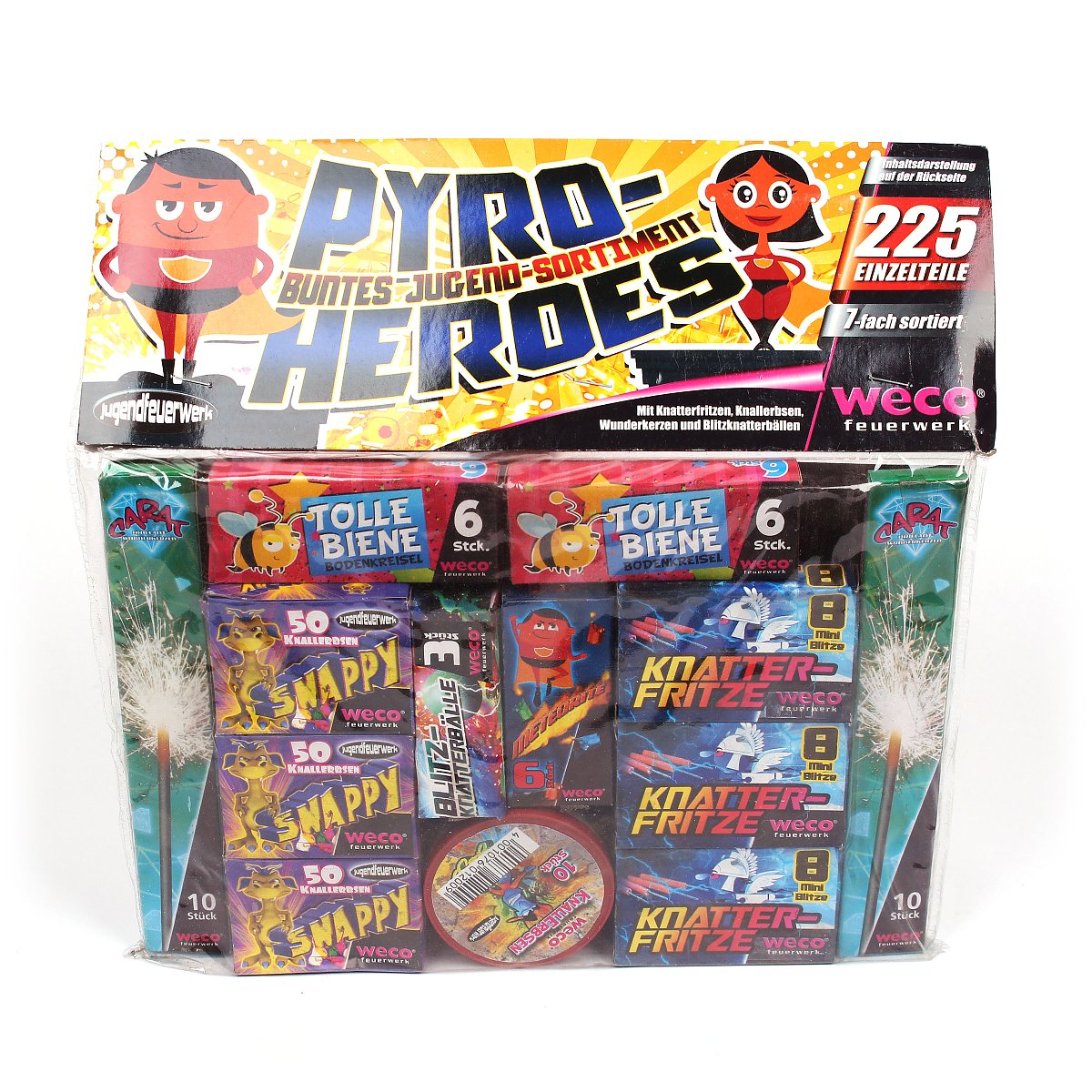 Weco Pyro Heroes - Feuerwerksvitrine