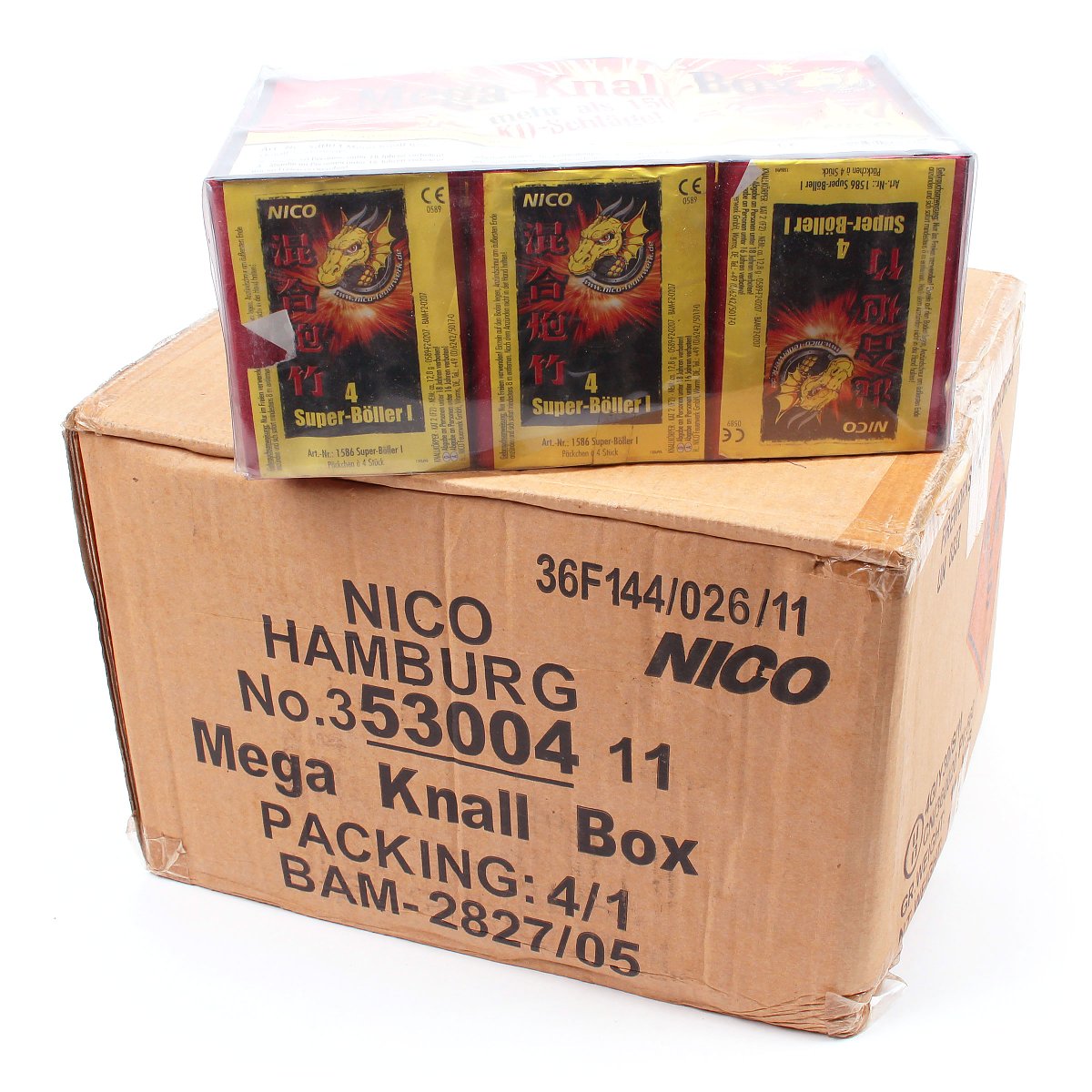Nico Mega Knallbox VE - Feuerwerksvitrine