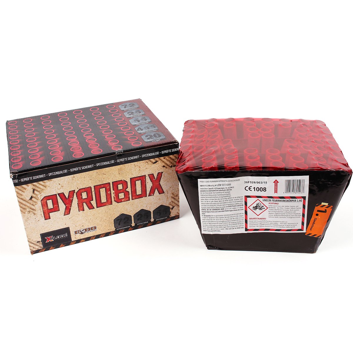 Xplode Pyrobox - Feuerwerksvitrine