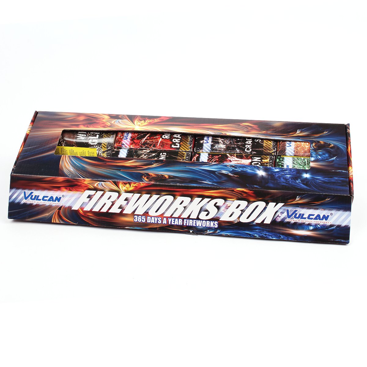 Vulcan Fireworks Box F1 - Set - Feuerwerksvitrine
