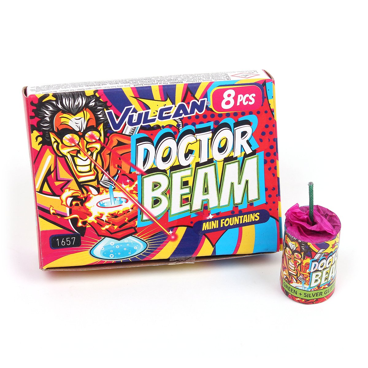Vulcan Doctor Beam - Feuerwerksvitrine