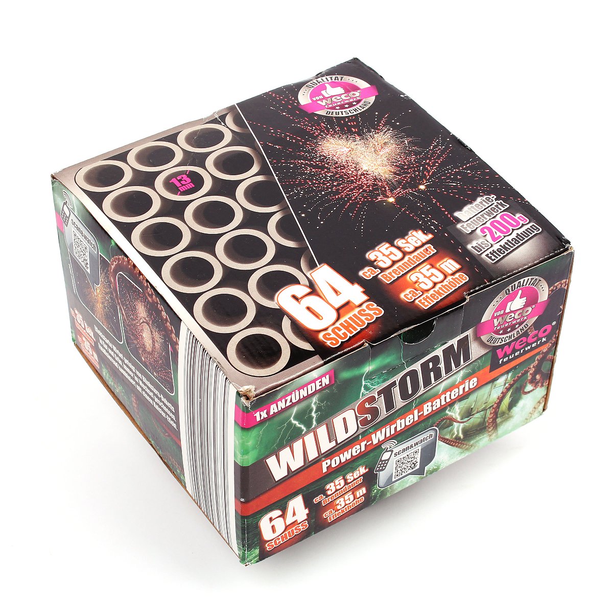 Weco Wild Storm - Feuerwerksvitrine