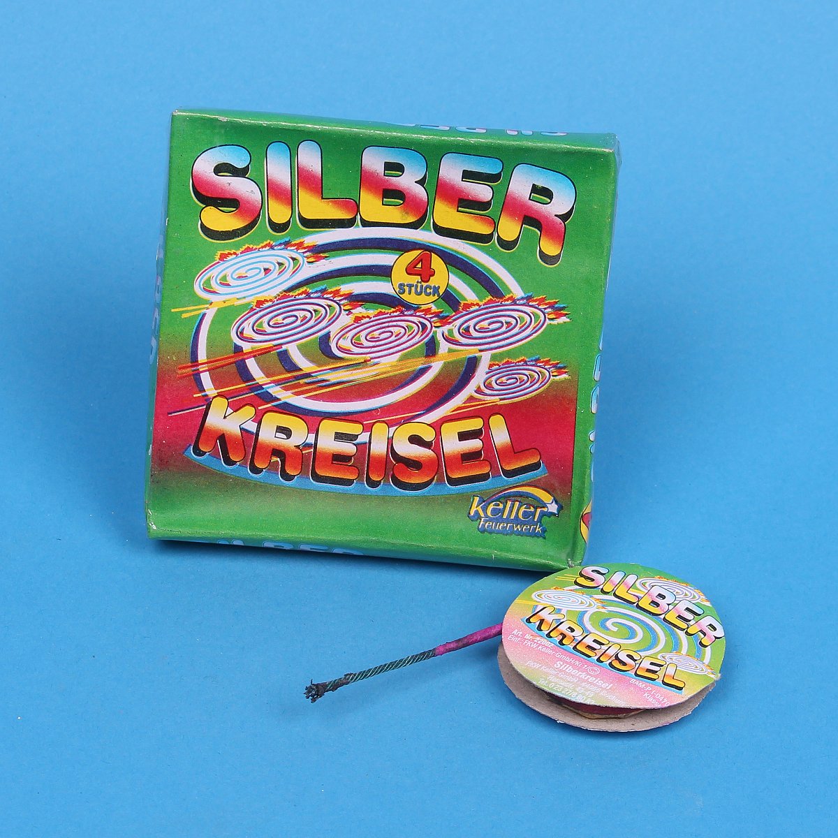 Keller Silberkreisel - Feuerwerksvitrine