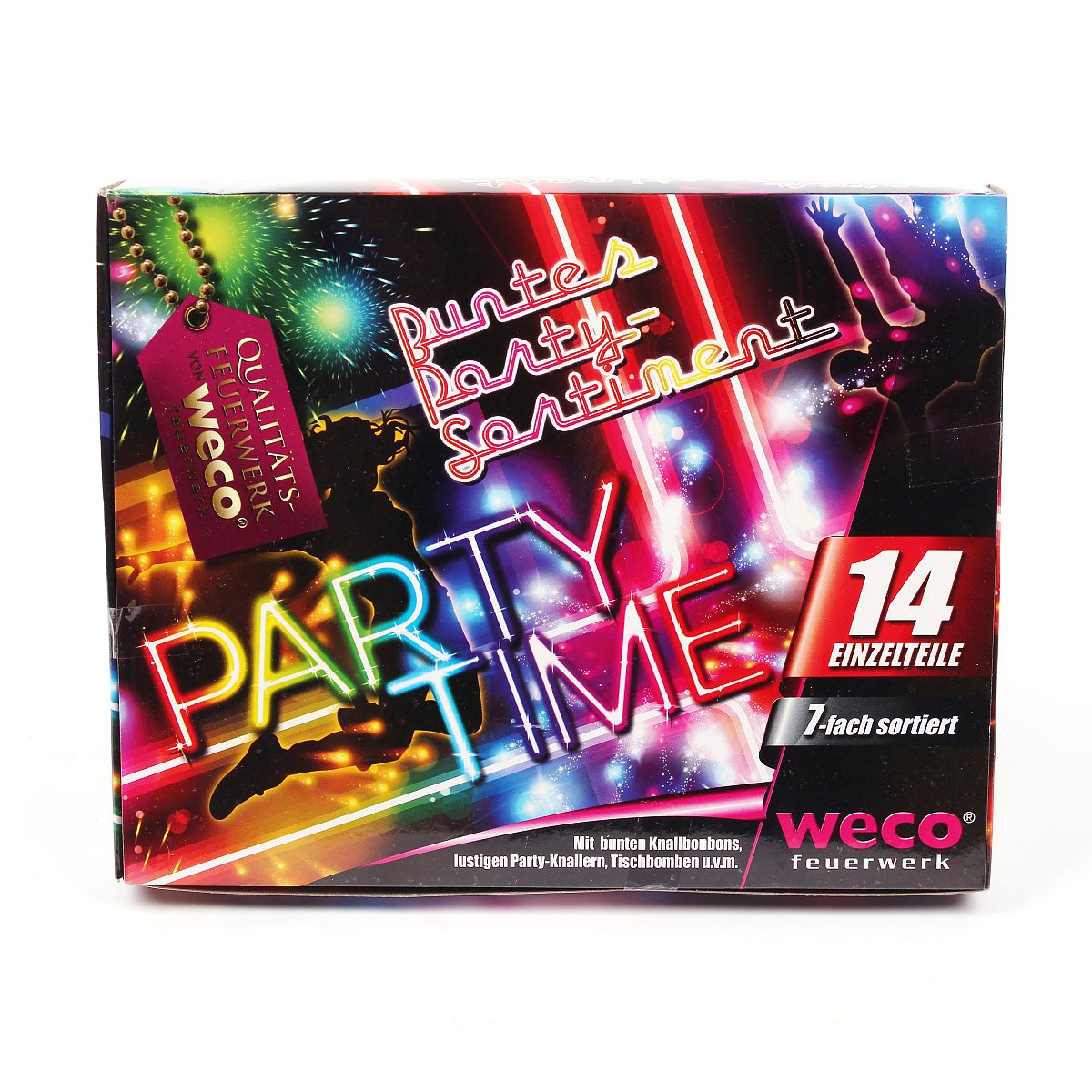 Weco Party Time Sortiment - Feuerwerksvitrine