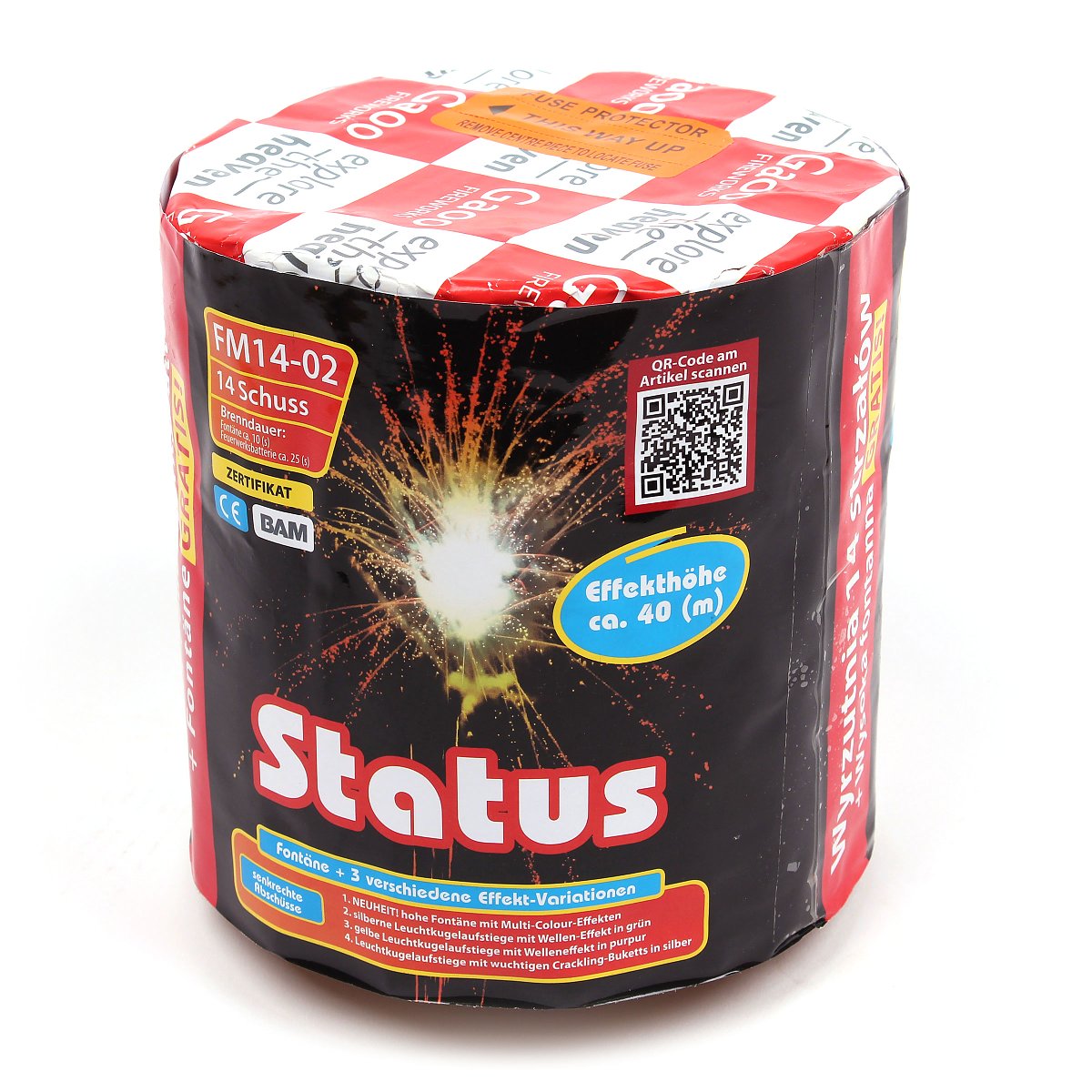 Gaoo Status - Feuerwerksvitrine