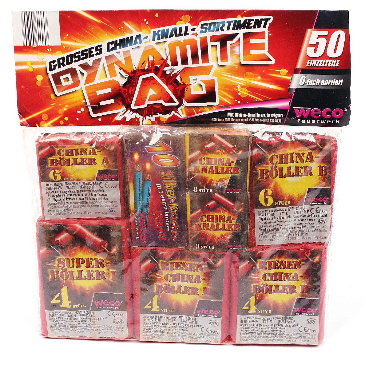 Weco Dynamite Bag - Feuerwerksvitrine