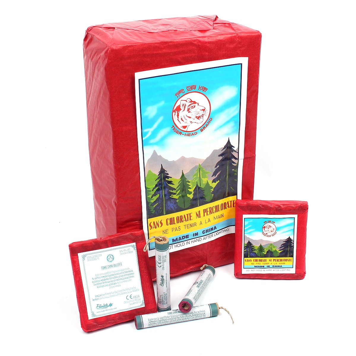 Funke China Böller B Schinken 2022 - Feuerwerksvitrine