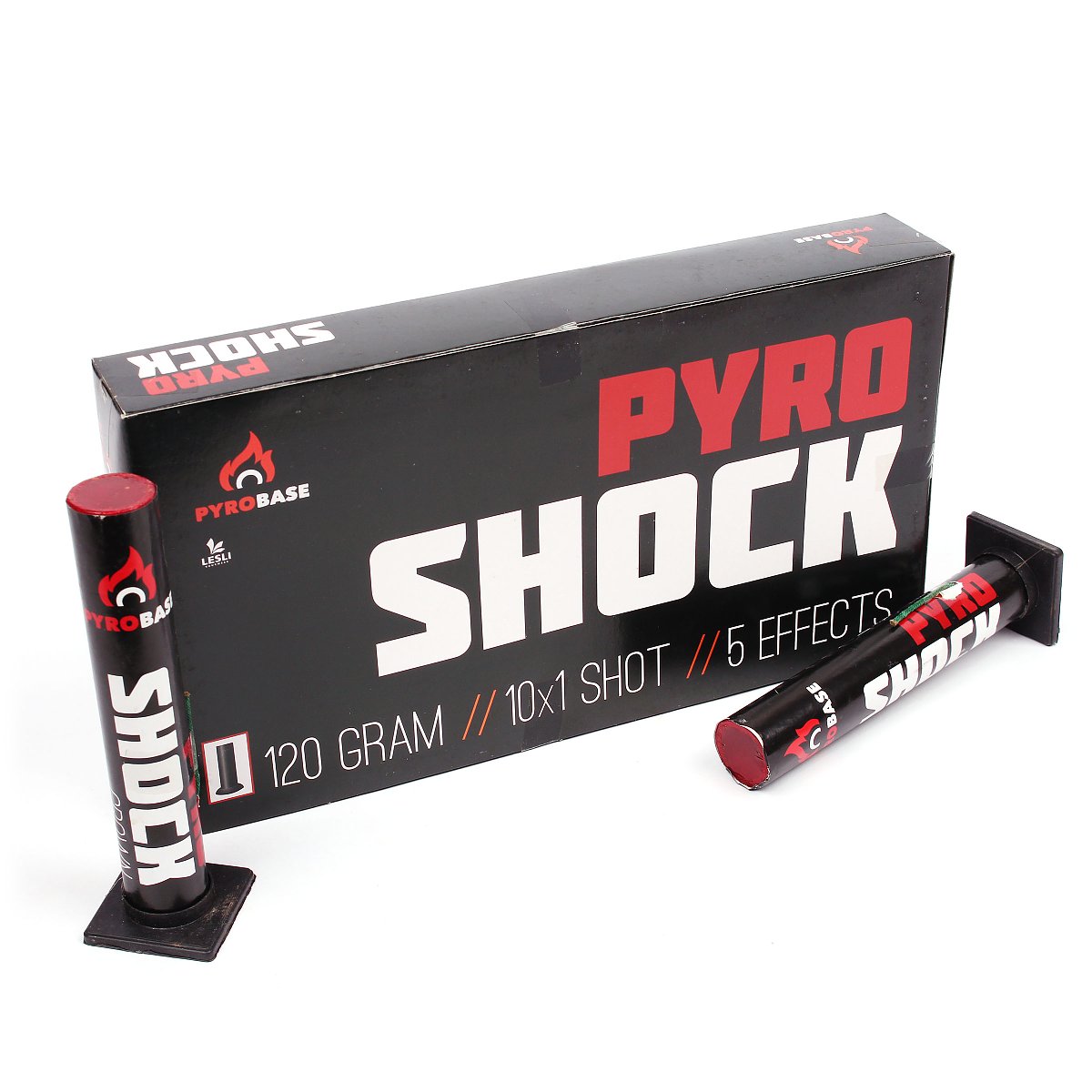 Lesli Pyro Base Pyro Shock 10er Schachtel - Feuerwerksvitrine
