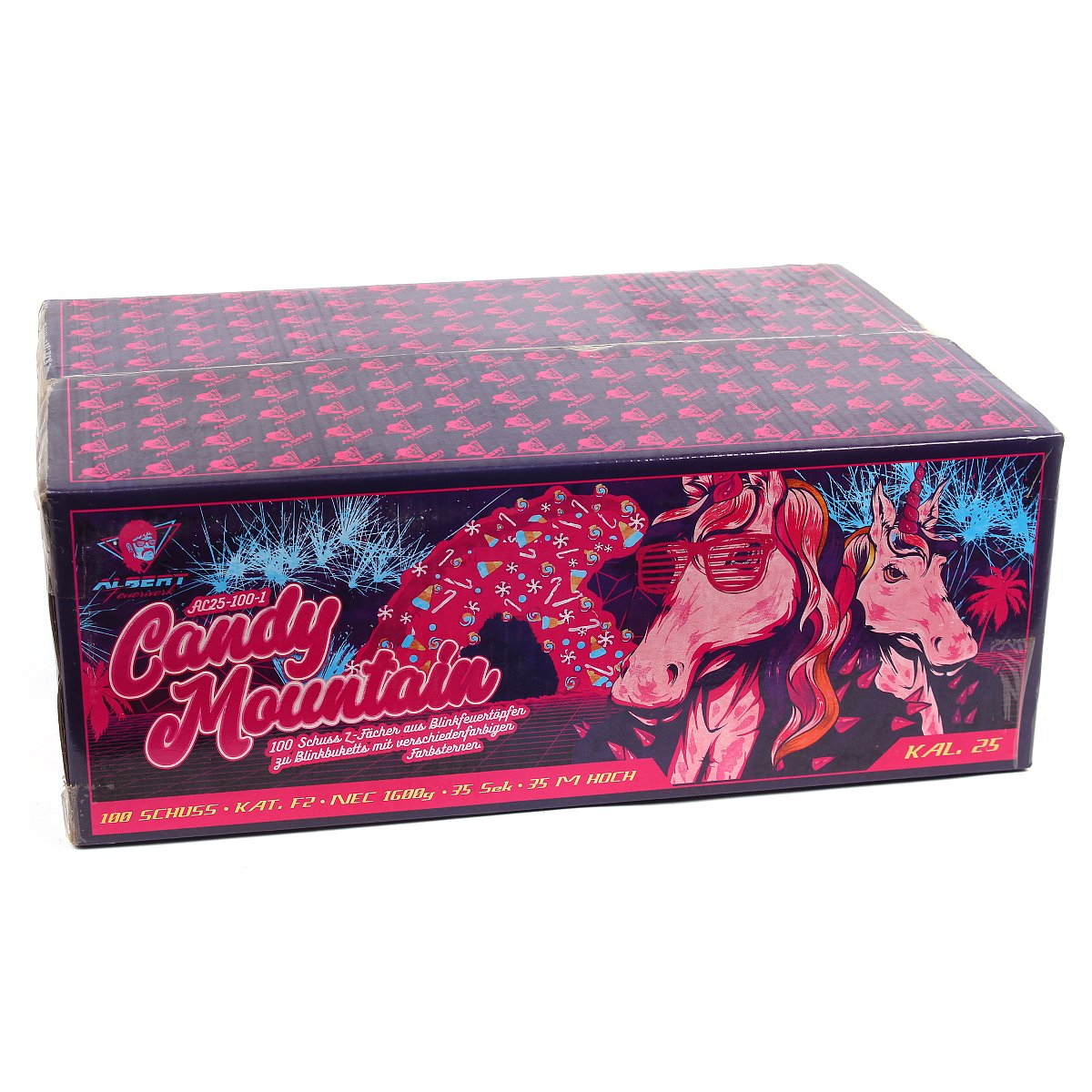 Funke Albert Candy Mountain - Feuerwerksvitrine