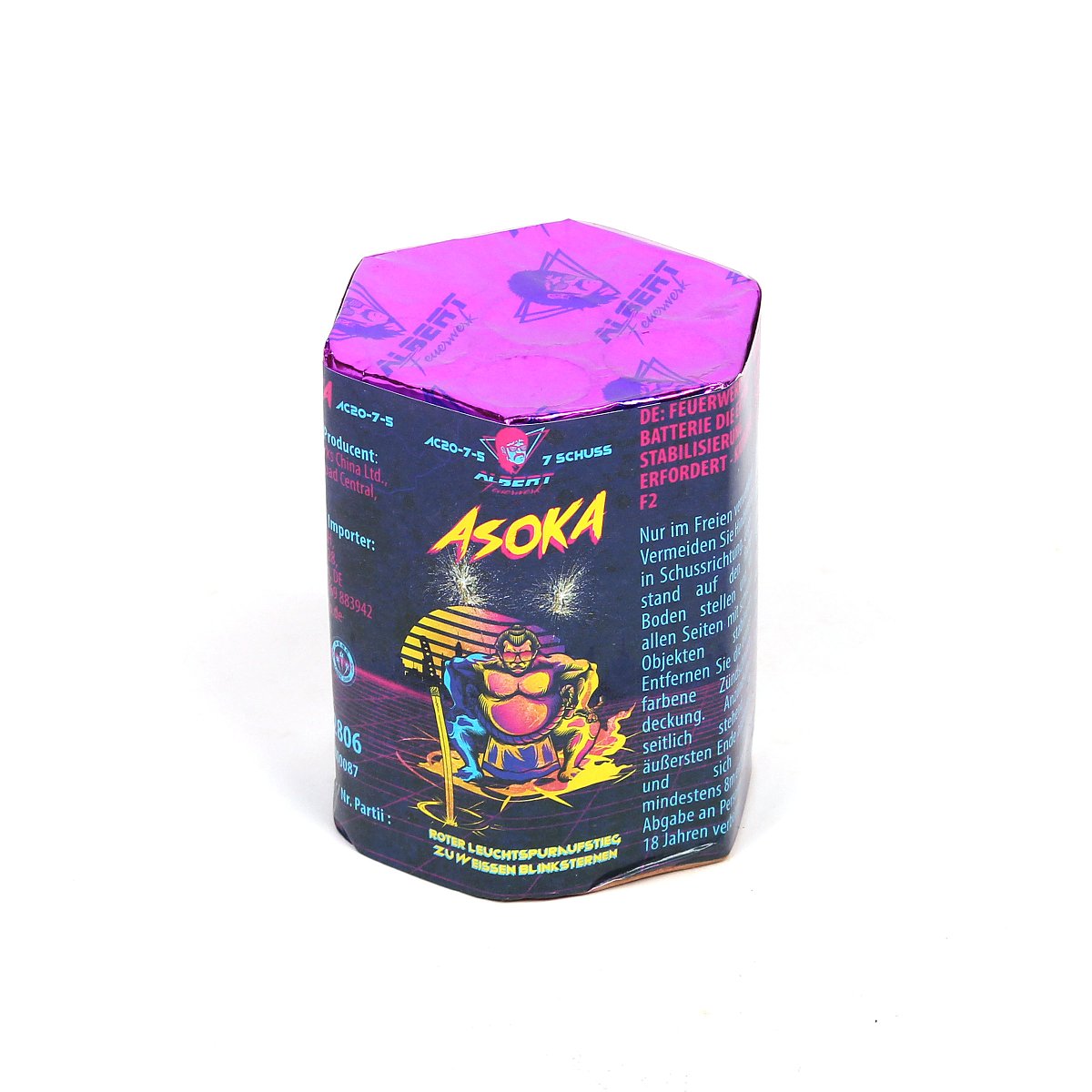 Funke Albert Asoka - Feuerwerksvitrine