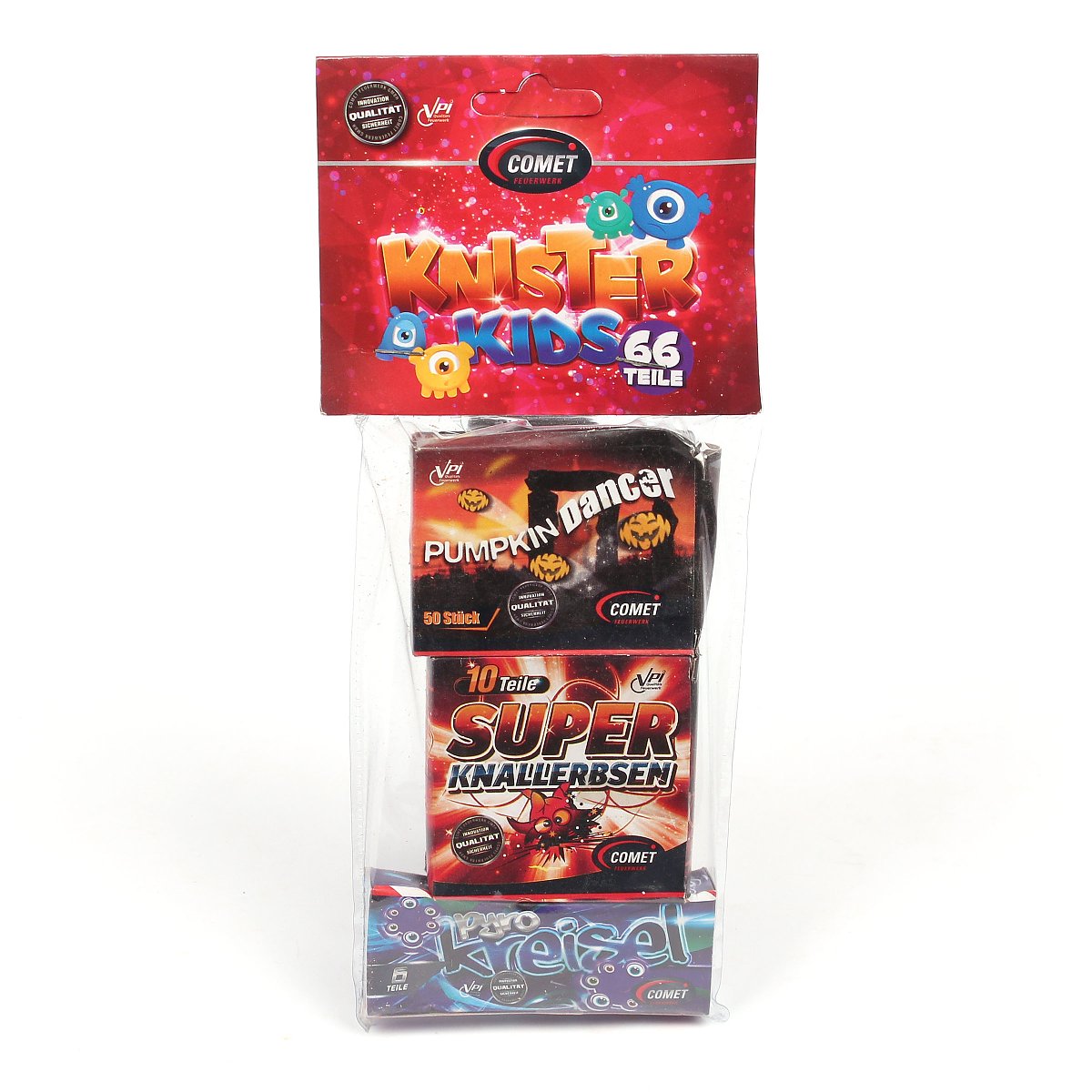 Comet Knister Kids Sortiment - Feuerwerksvitrine
