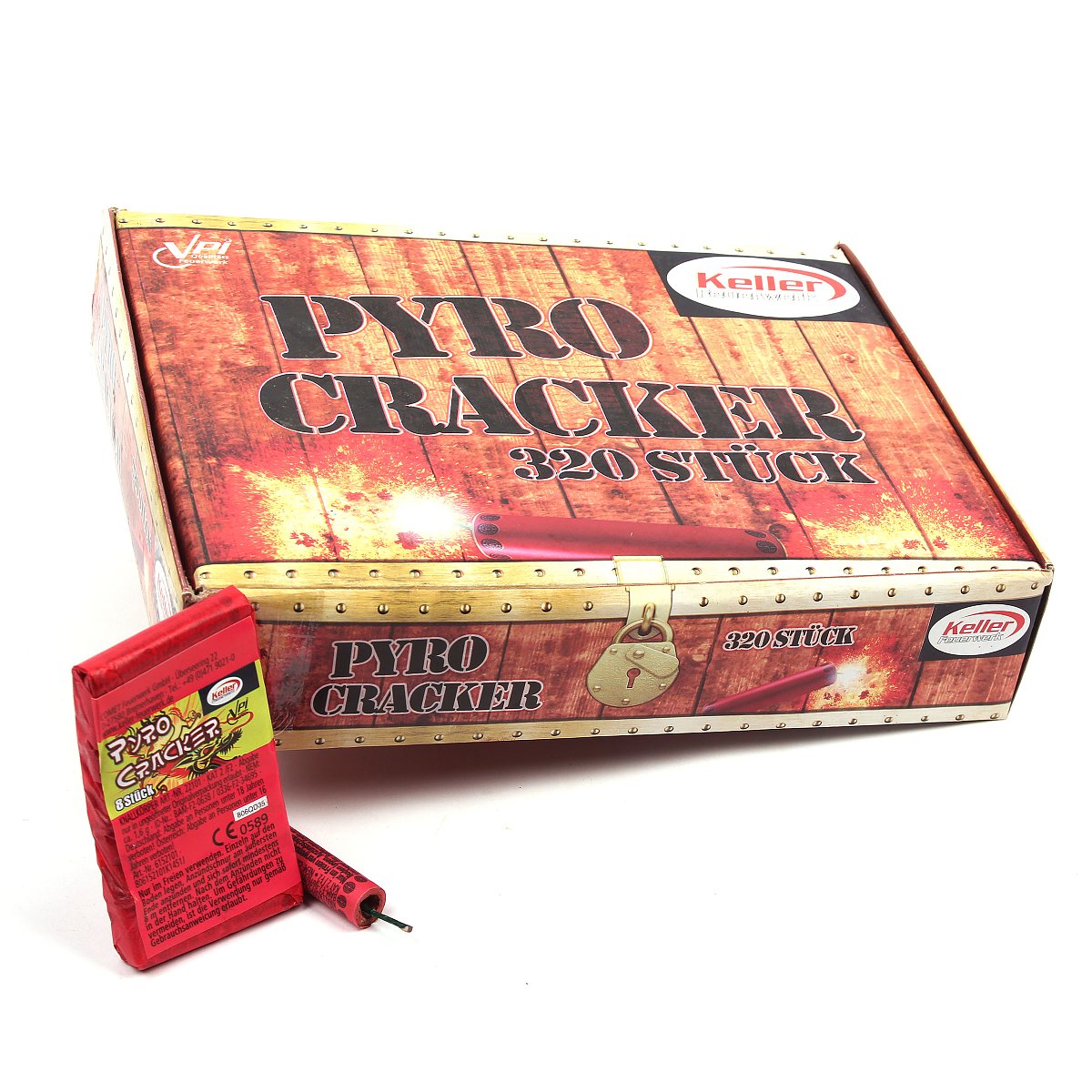 Keller Pyro Cracker Umkarton F2 - Feuerwerksvitrine