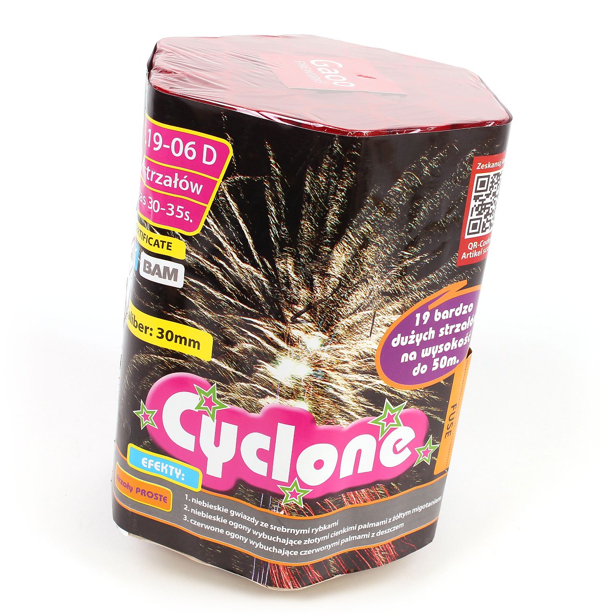 Gaoo Cyclone - Feuerwerksvitrine