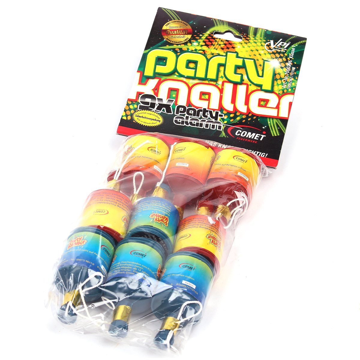 Comet Party Knaller 9er - Feuerwerksvitrine