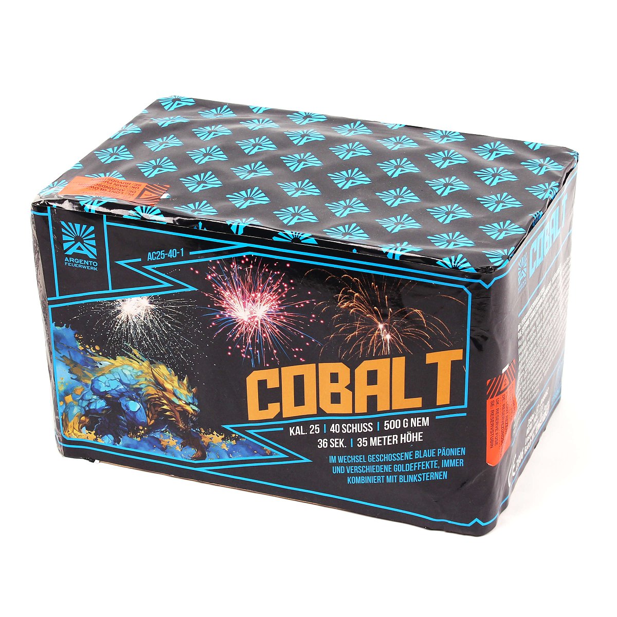 Argento Cobalt - Feuerwerksvitrine