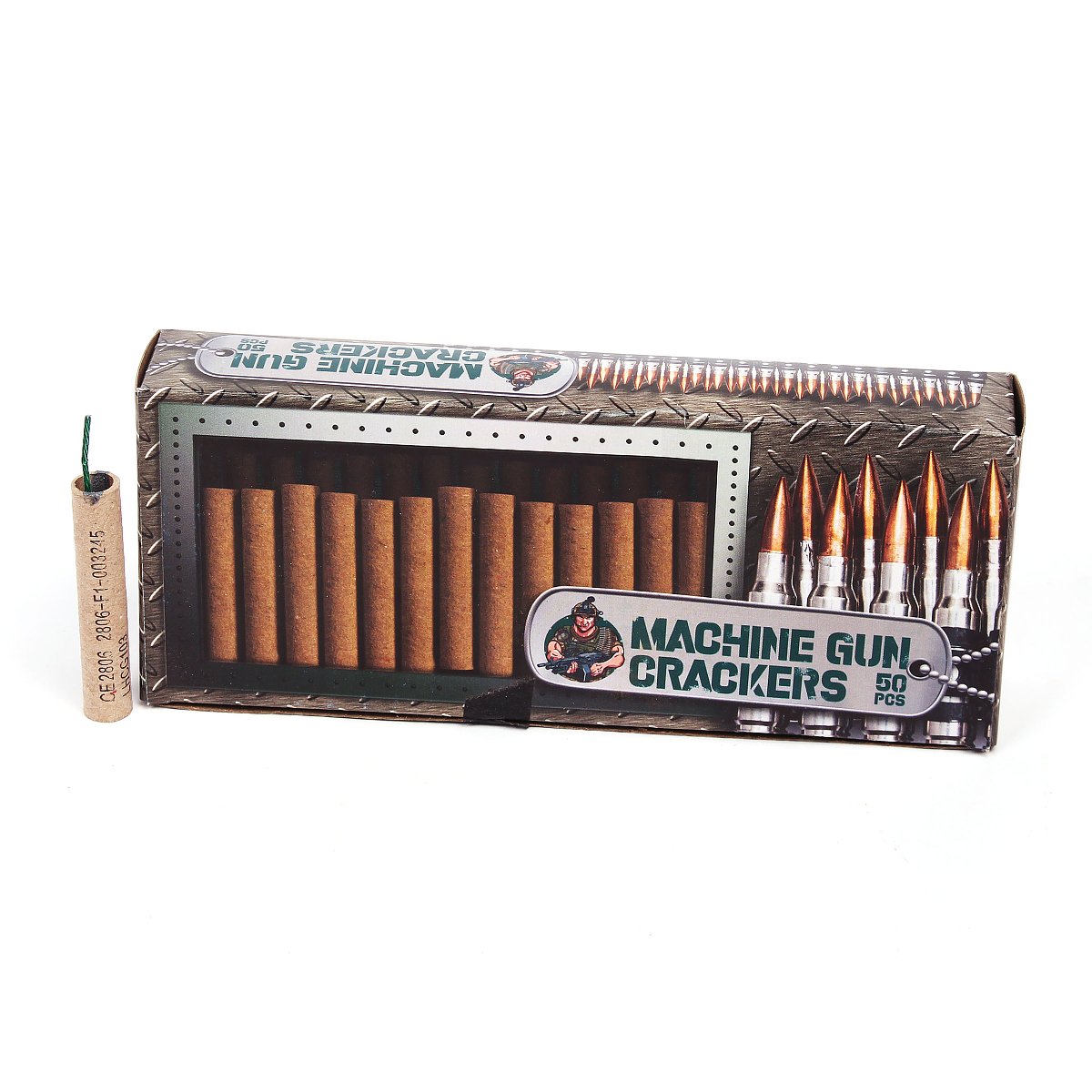 Lesli Machine Gun Crackers - Feuerwerksvitrine