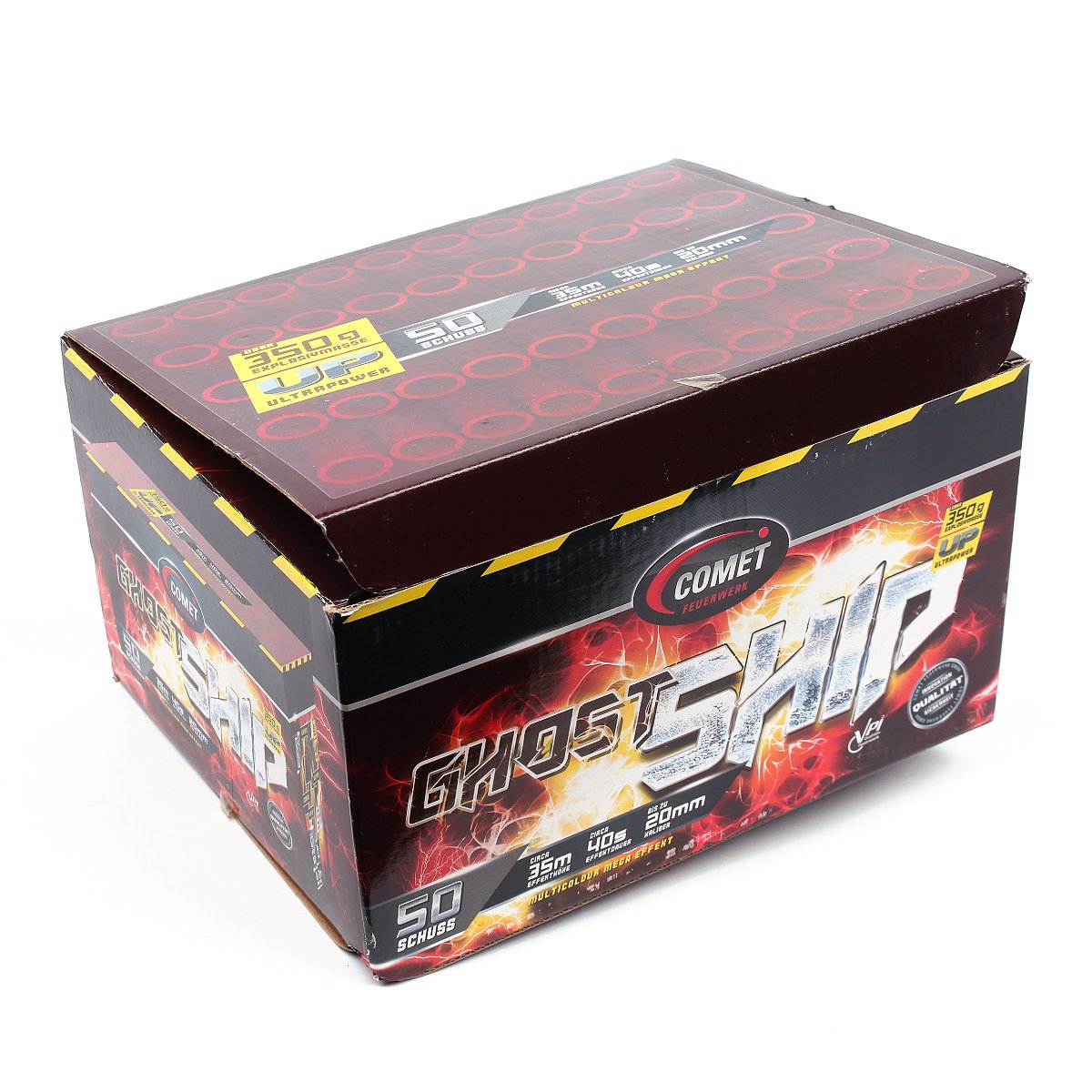 Comet Ghost Ship XXL Batterie - Feuerwerksvitrine