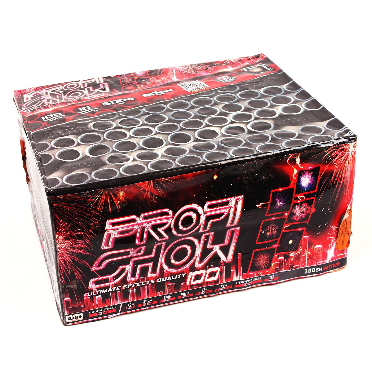 Klasek Profi Show XXL Batterie - Feuerwerksvitrine
