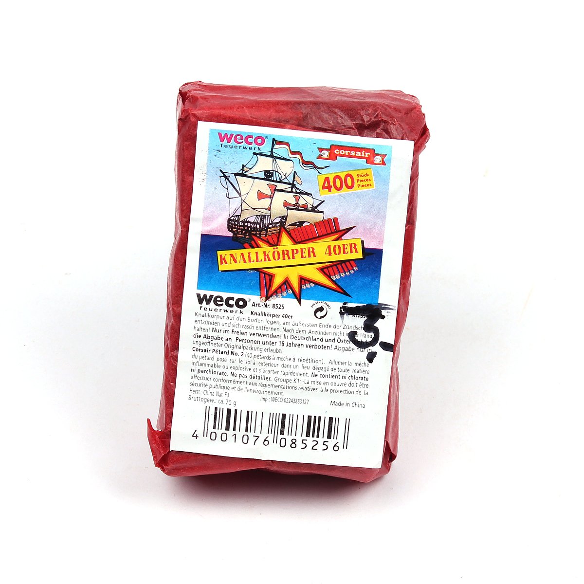 Weco Lady Cracker 400 F2 - Feuerwerksvitrine