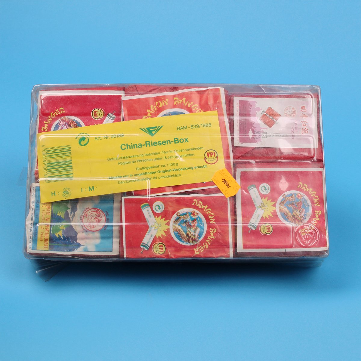 Feistel China-Riesen-Box - Feuerwerksvitrine