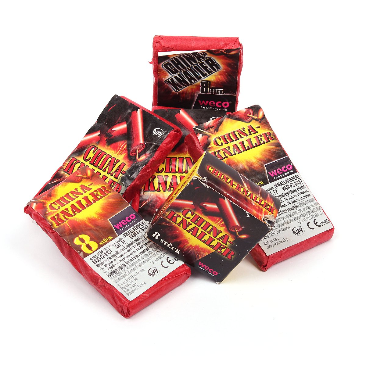 Weco Pyro Cracker gemischtes Angebot - Feuerwerksvitrine