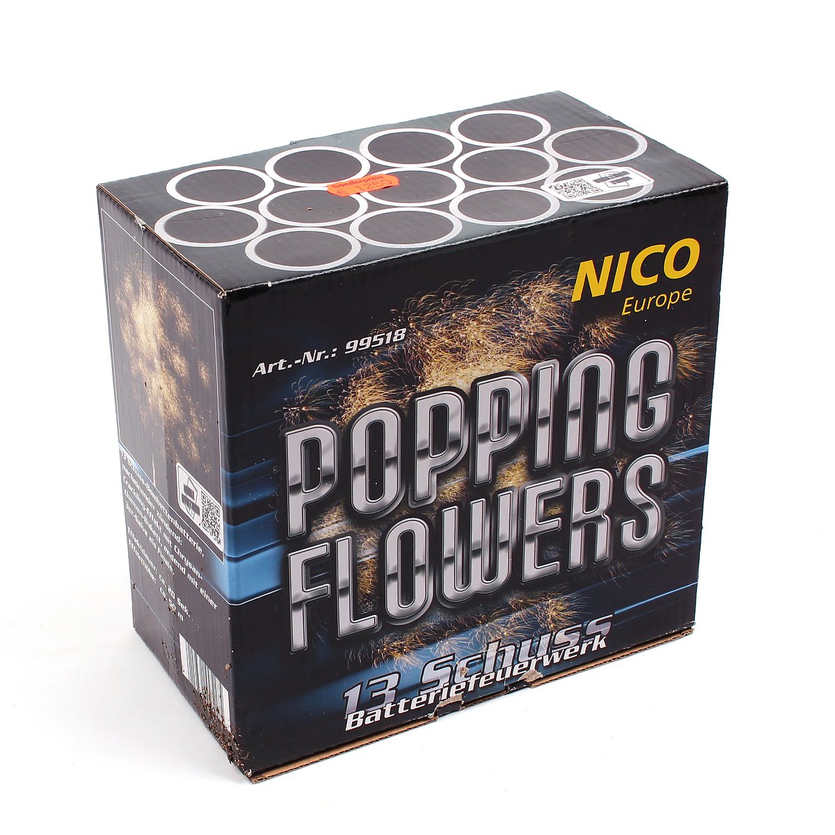 Nico Popping Flowers - Feuerwerksvitrine